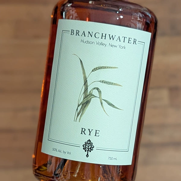 Branchwater Hudson Valley Rye Whiskey– MCF Rare Wine