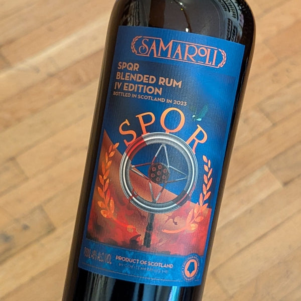 Samaroli SPQR Blended Rum 4th Edition 2023– MCF Rare Wine