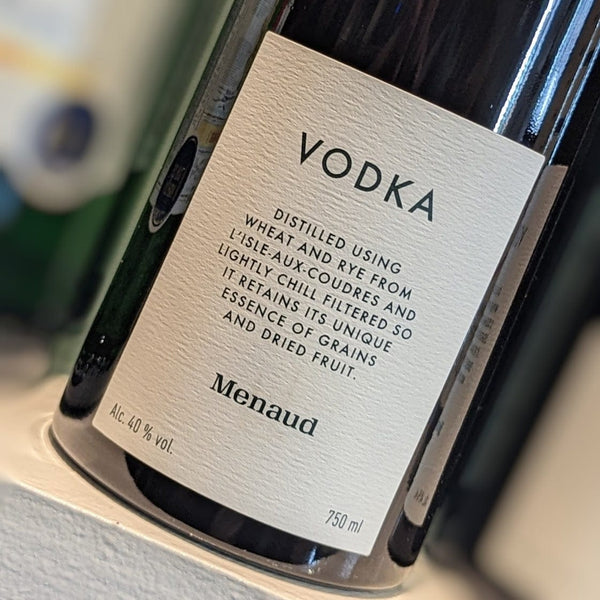 Menaud Vodka– MCF Rare Wine